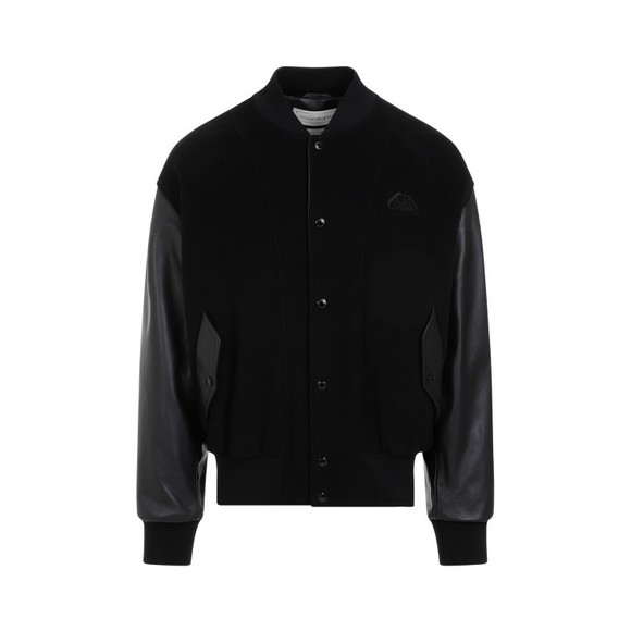 Alexander McQueen | Jackets & Coats | Alexander Mcqueen Black Calf ...